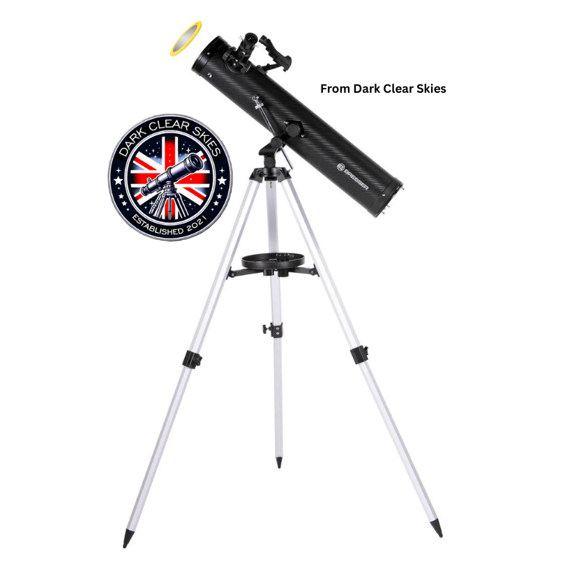 BRESSER Venus 76/700 AZ Reflector Telescope with Smartphone Adapter ...