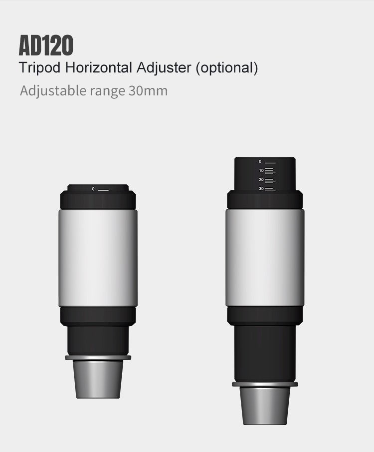 EM31 Ease Astro EM31 Pro AD120 Tripod Levelling Legs | Dark Clea…