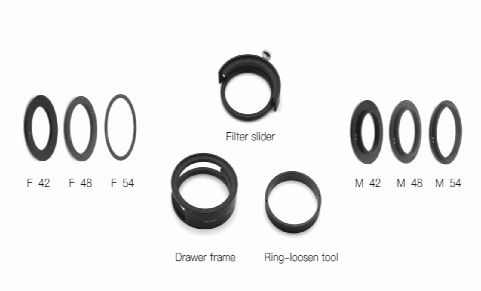 Astroasis 2-inch Filter Drawer Full Set | Dark Clear Skies