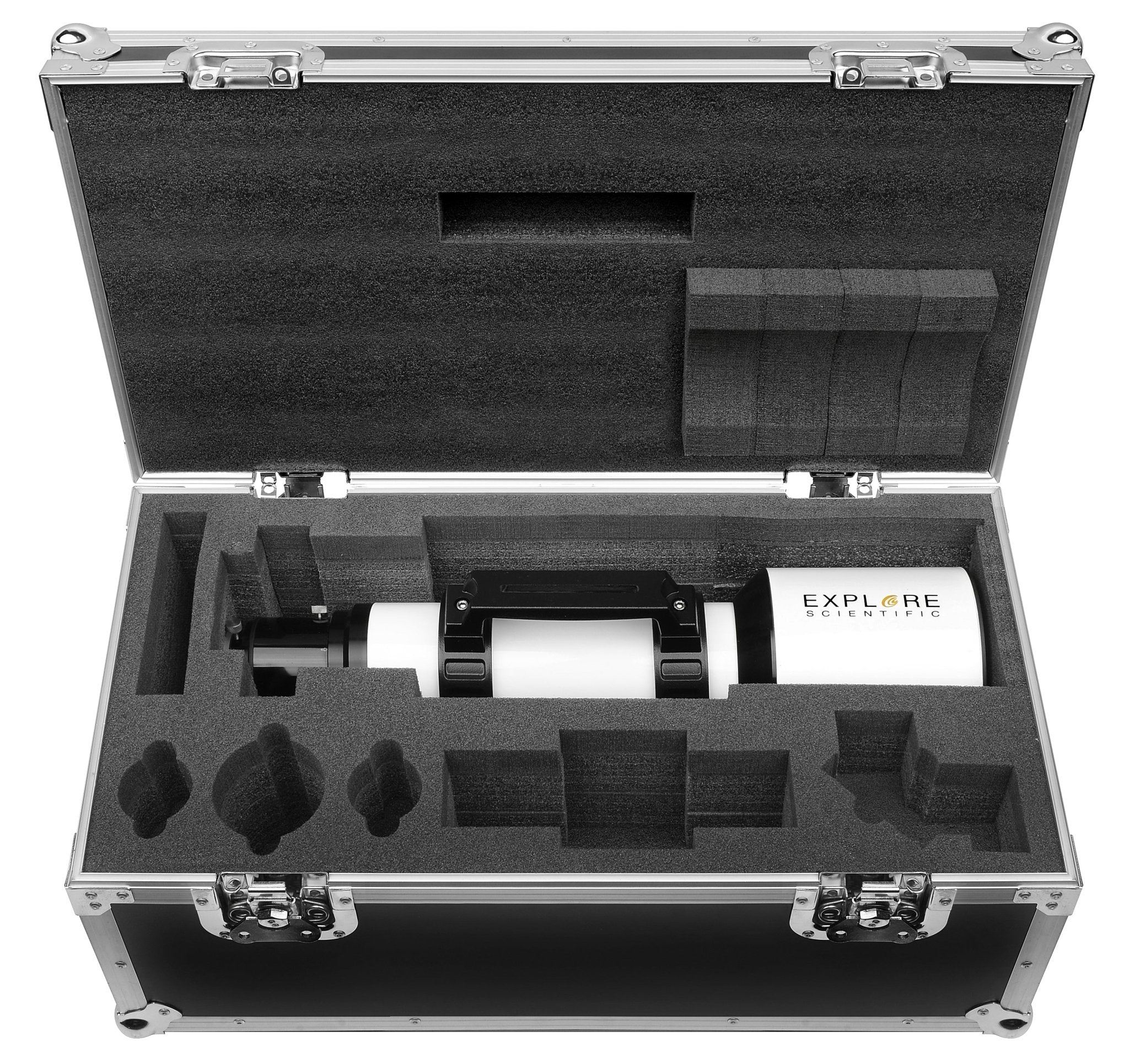 EXPLORE SCIENTIFIC Flight-Case ED127 ALU Tube – Robust Protection ...