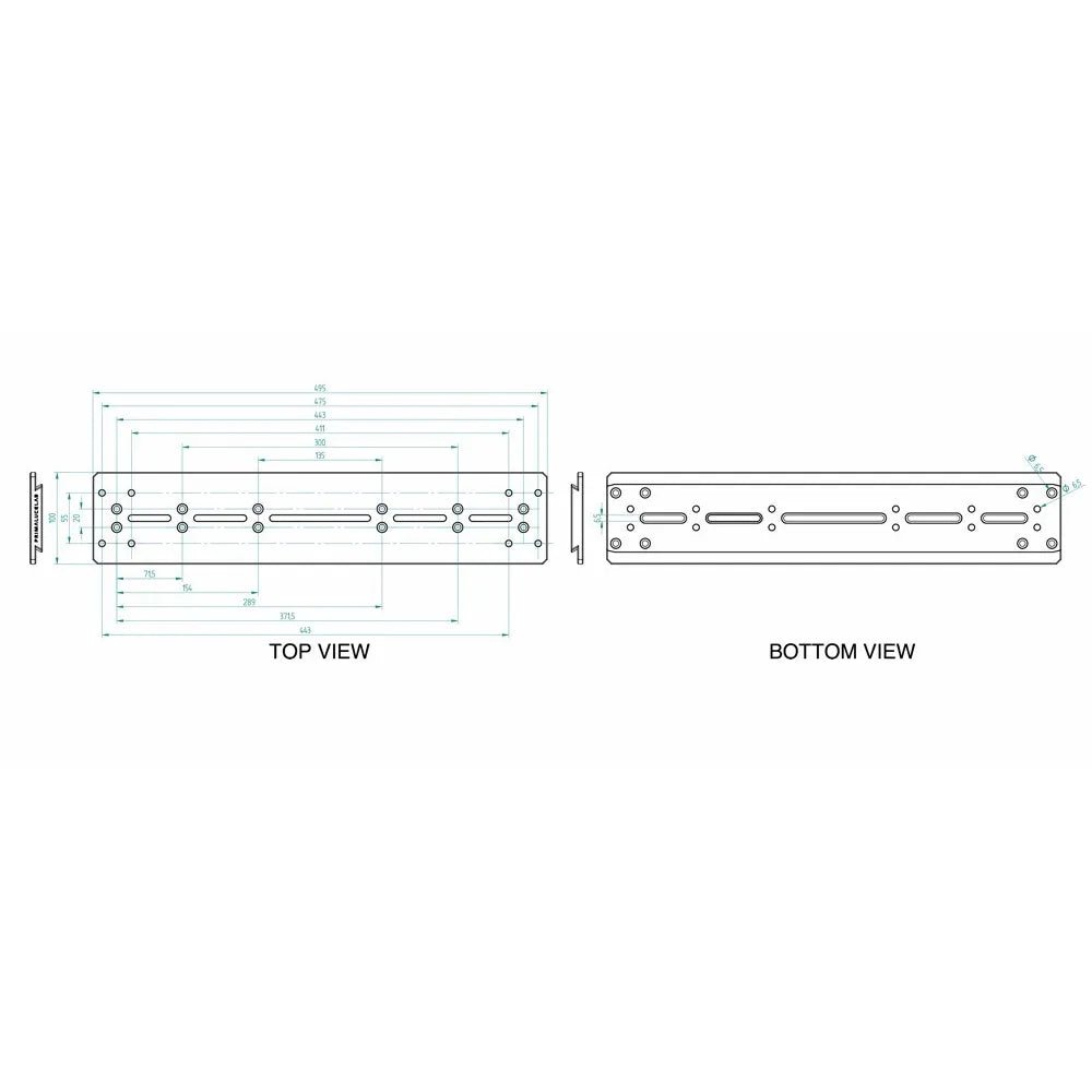 Primaluce Lab 495mm PLUS Losmandy Plate - Dovetail Bar - NEW VERSION ...