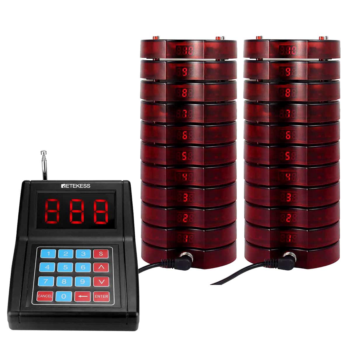 Retekess TD165 Restaurant Pager System, - Dark Clear Skies for all your ...