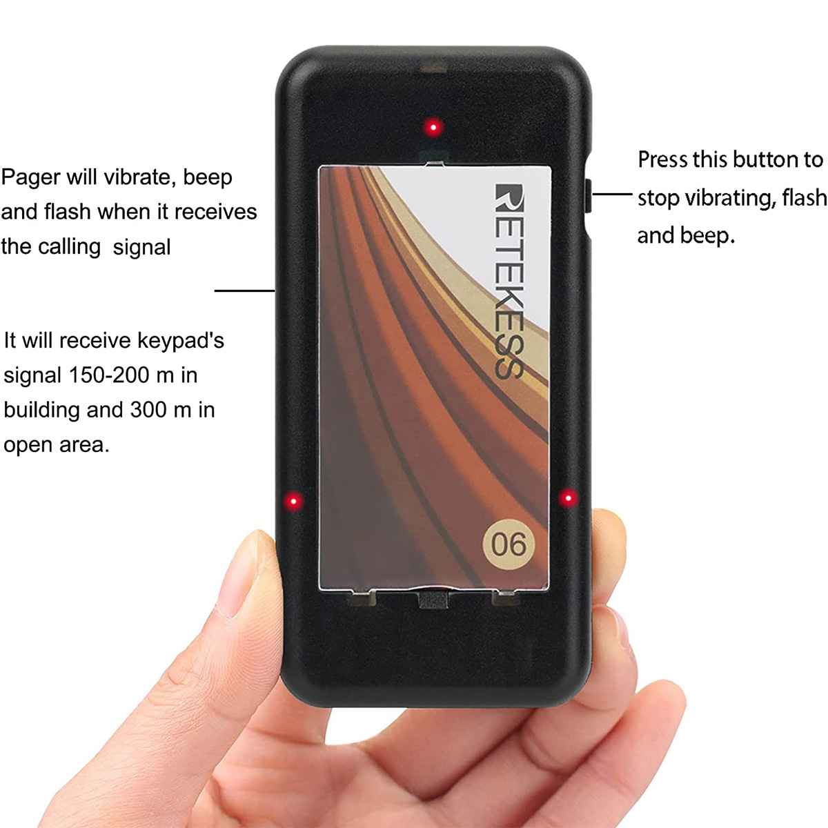 Retekess Retekess TD174(SU-68G) Pager System | Dark Clear Skies