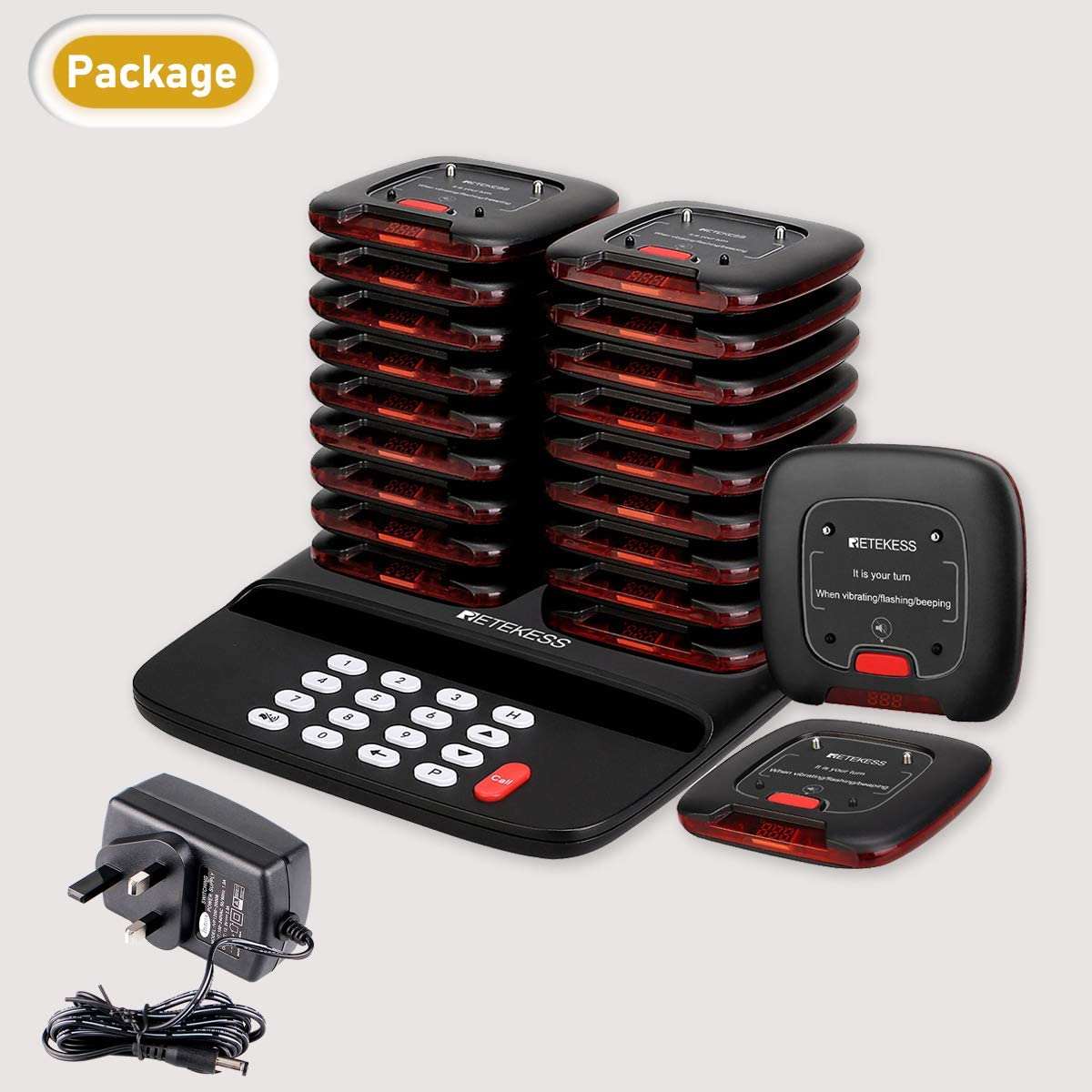 Retekess TD183 Pager System. | Dark Clear Skies