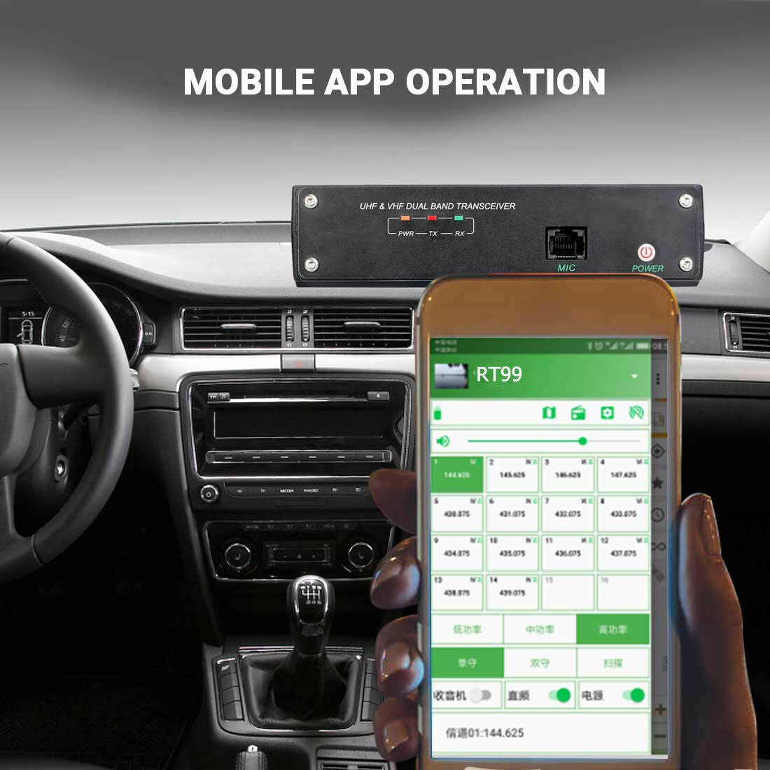 Retevis RT99 Mobile Transciever. | Dark Clear Skies