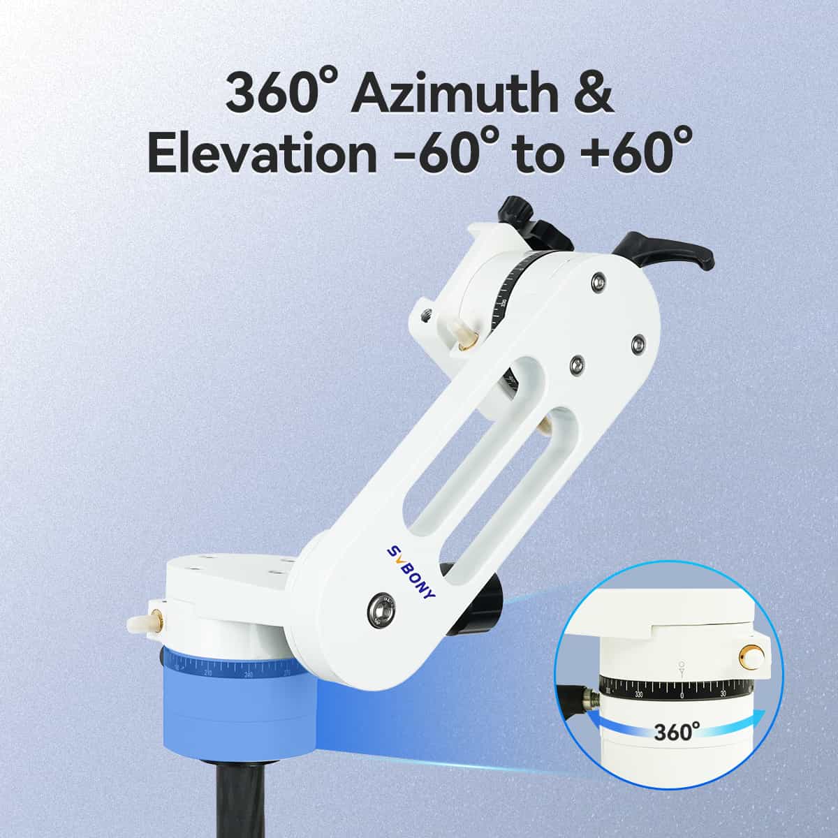 SVBONY SV225 Adjustable Alt-Az Telescope Mount