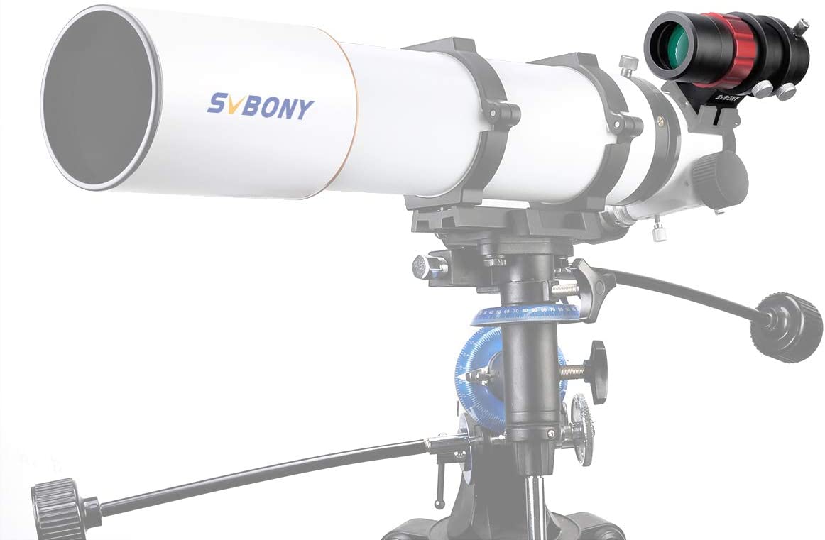 Svbony SV165 Finder Scope for Telescope 30mm Mini Guide Scope F4 120mm ...