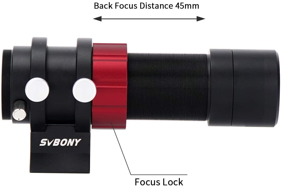 Svbony SV165 Finder Scope for Telescope 30mm Mini Guide Scope F4 120mm ...